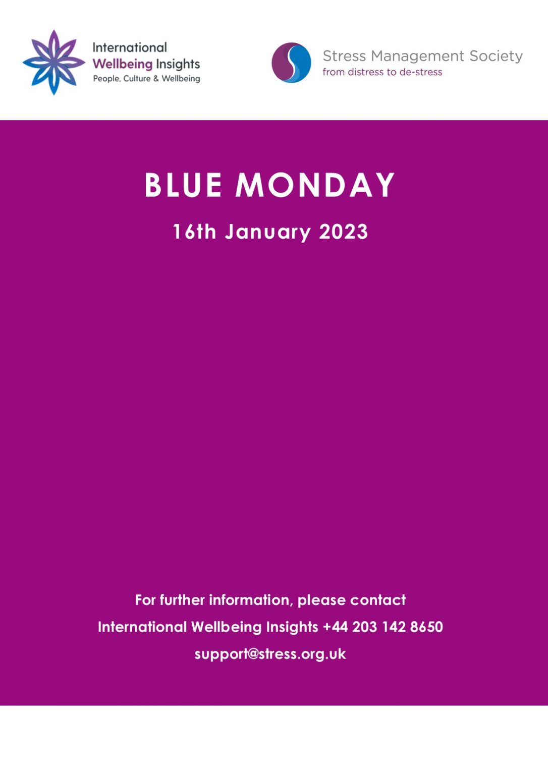 Blue Monday - The Stress Management Society